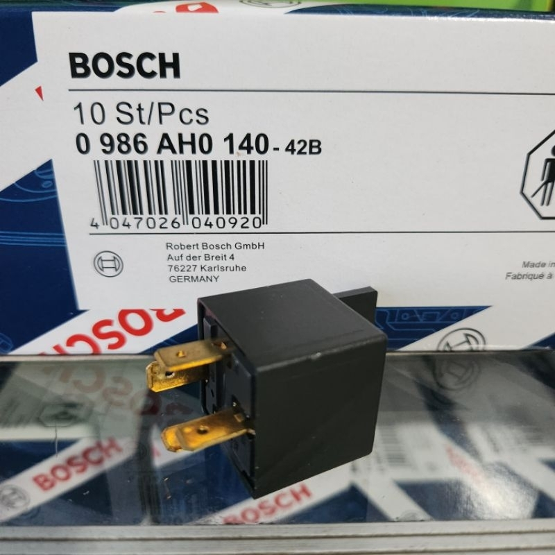 Original BOSCH BOSCH Relay 12V 30A 4 Legs | Shopee Malaysia