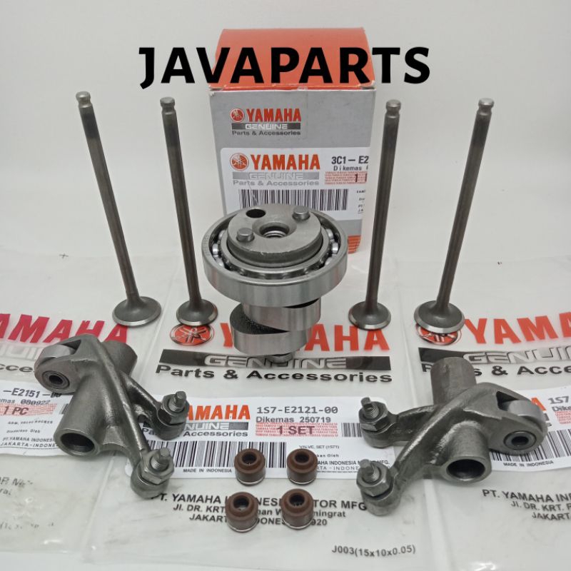 Axle Noken Package + Valve Trigger + Valve Set + Valve Sil Vixion Old ...