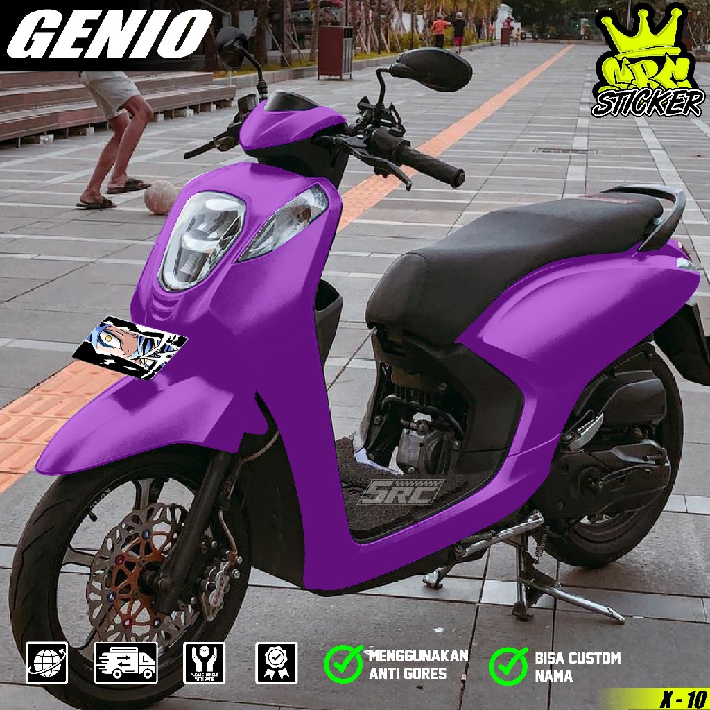 Honda Genio Motorcycle Full Body Decal Sticker 2019 2020 2021 2022 2023 ...