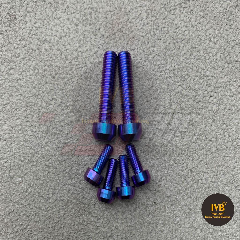 Titanium Bolt Set Ninja R Round Light Bracket | Ss | Universal Standard ...
