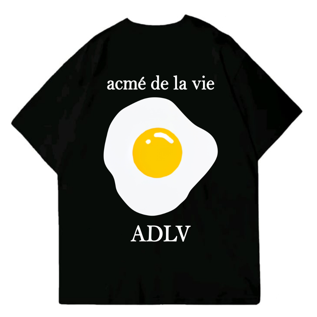 Vahello Oversize DELAV!E Egg Yolk Cotton Combed 20s (Premium Quality ...