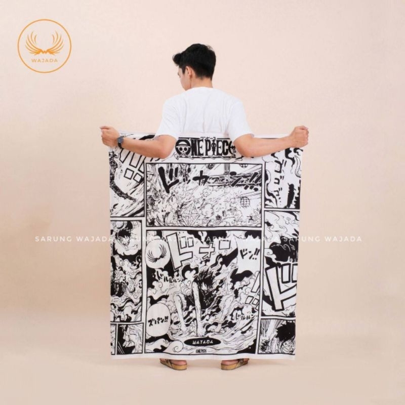 (BIG Size) BATIK SARONG/ SARUNG/ ANIME SARONG/ ONE PIECE SARONG/ LATEST ...