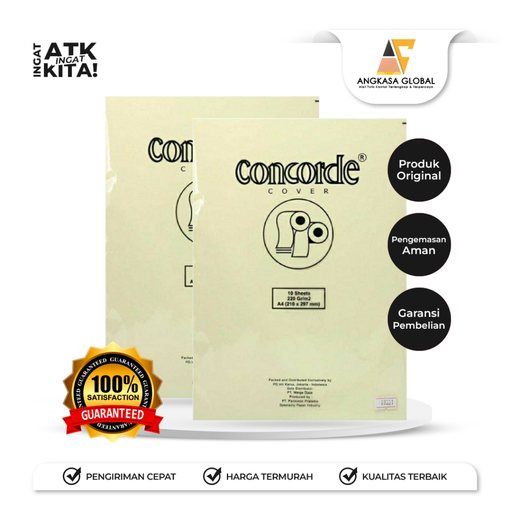 Concorde PAPER/PAPER NO 80231 (1PACK/10SHEETS) | Shopee Malaysia