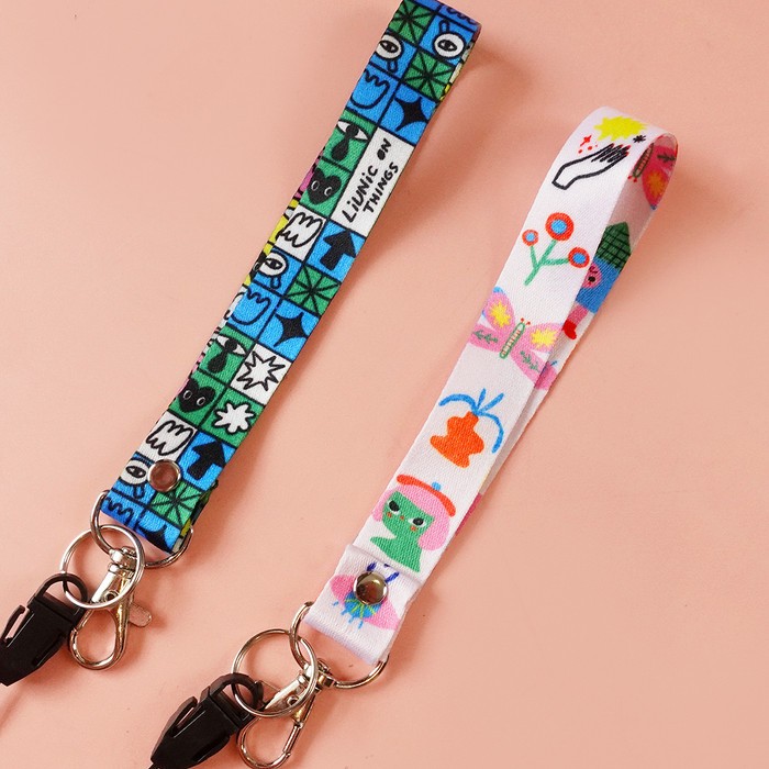 Screen and Green Lanyard (Long and Short - Liunic on Things Lanyard ...
