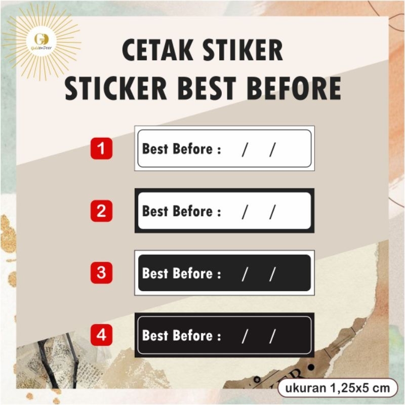 Best BEFORE STICKER/ EXPIRED STICKER/ FOOD PACKAGING STICKER | Shopee ...