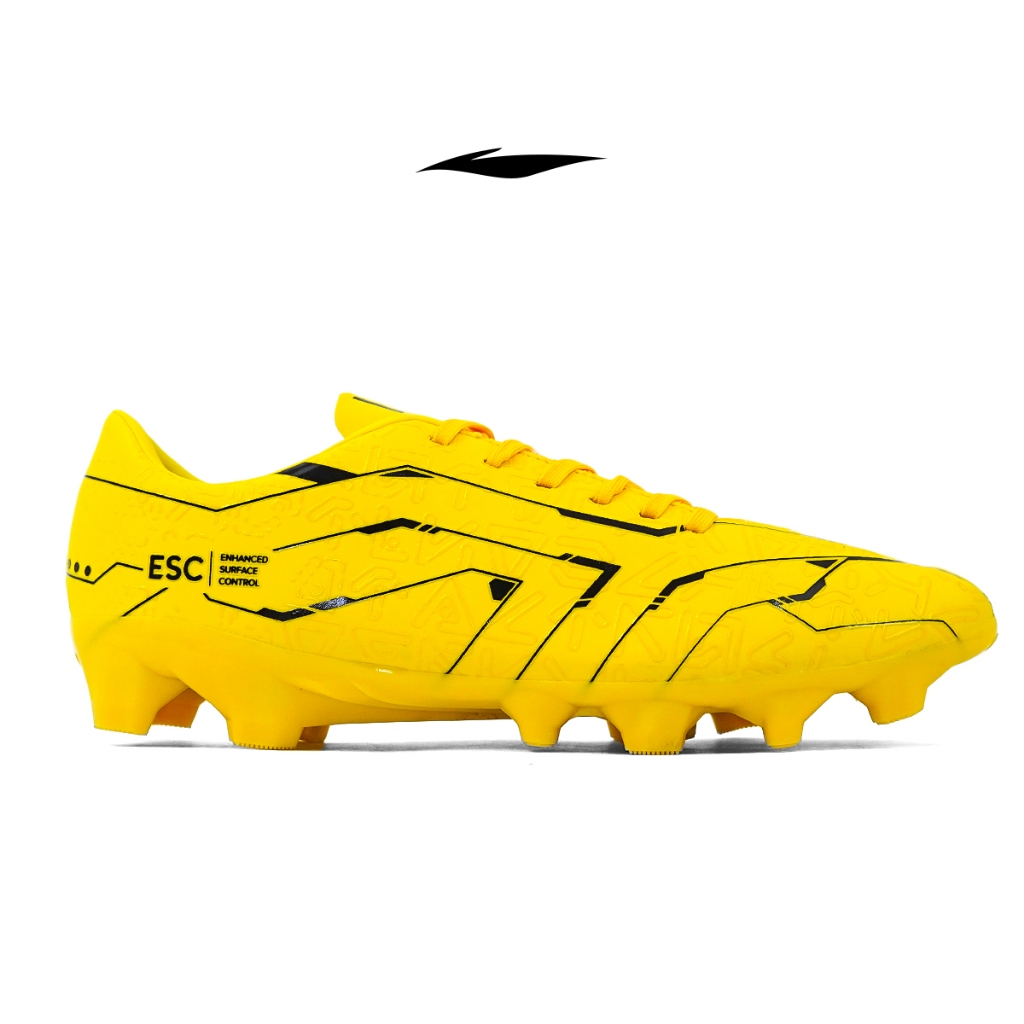 LYCAN Football Boots Code FG Yellow/Black | Shopee Malaysia