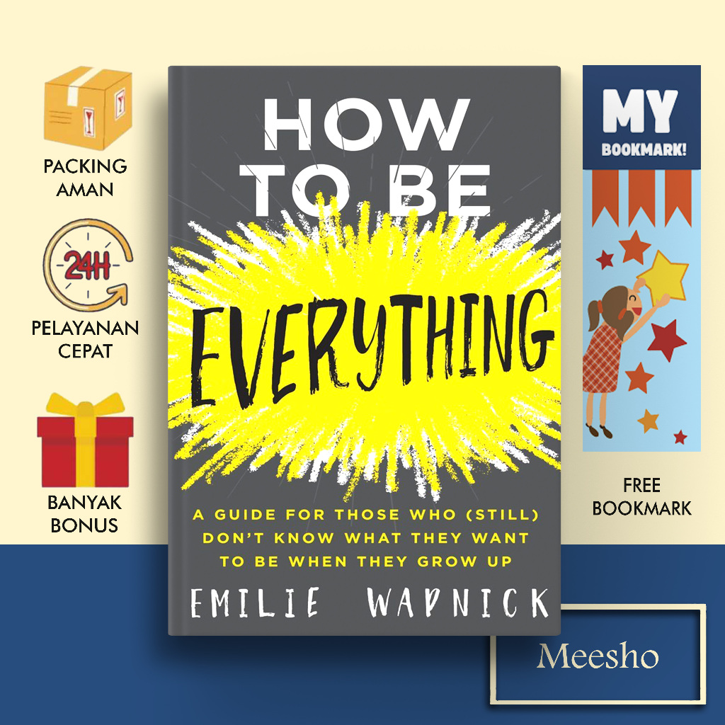 How to Be Everything by Emilie Wapnick (English) | Shopee Malaysia