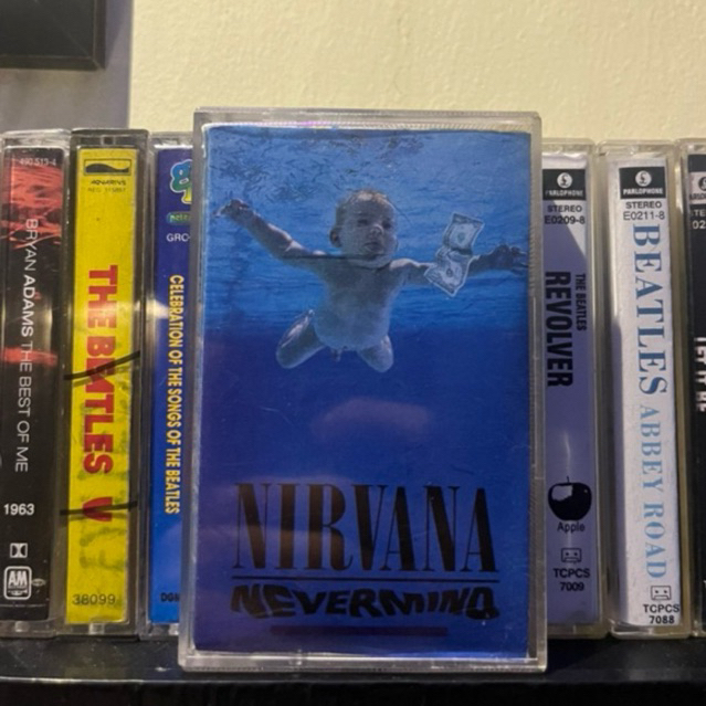 Nirvana Nevermind tape cassette | Shopee Malaysia