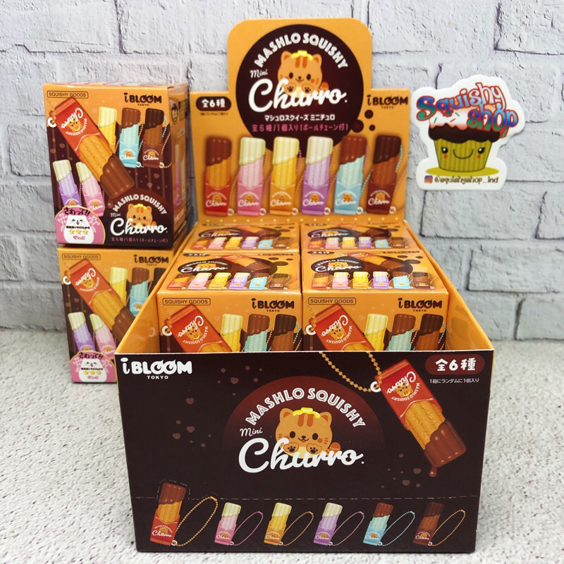 Mini churro squishy blind box | Shopee Malaysia