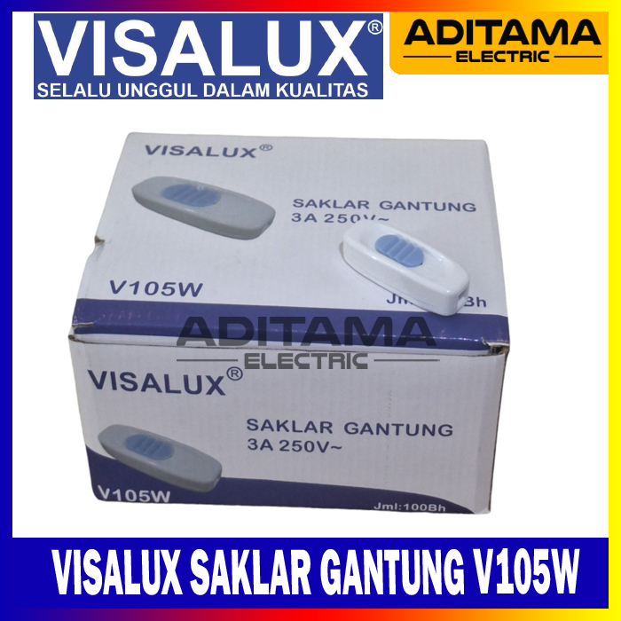 Visalux Hanging Switch V105W/VISALUX Sliding Switch V-105W | Shopee ...