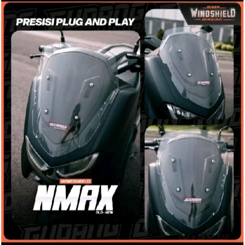 Wiendshield visor NMAX New ModeL STANDARD CYBORG TARING, guess 4MM ...