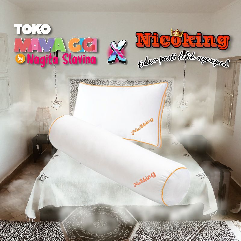 1 Set Nicoking Luxury 5 Star Hotel Head Bolster Pillow Premium ...