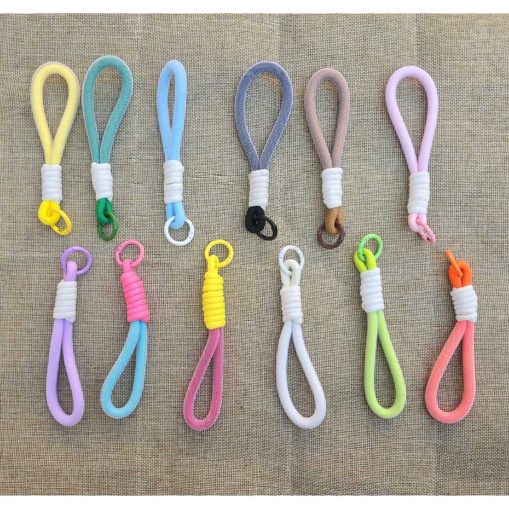GANTUNGAN DIY MINI THICK ROPE HP HANGER STRAP 14CM | Shopee Malaysia