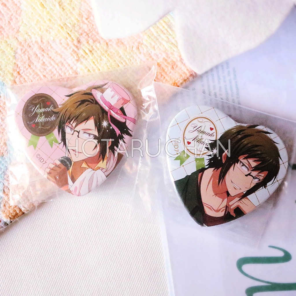 [OFFICIAL] Idolish7 Chara Heart Can Badge Collection - Nikaidou Yamato ...