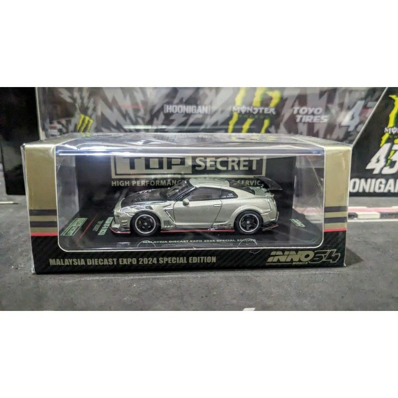 Diecast Inno64 Nissan Skyline GTR R35 Top Secret MDX 2024 Special ...