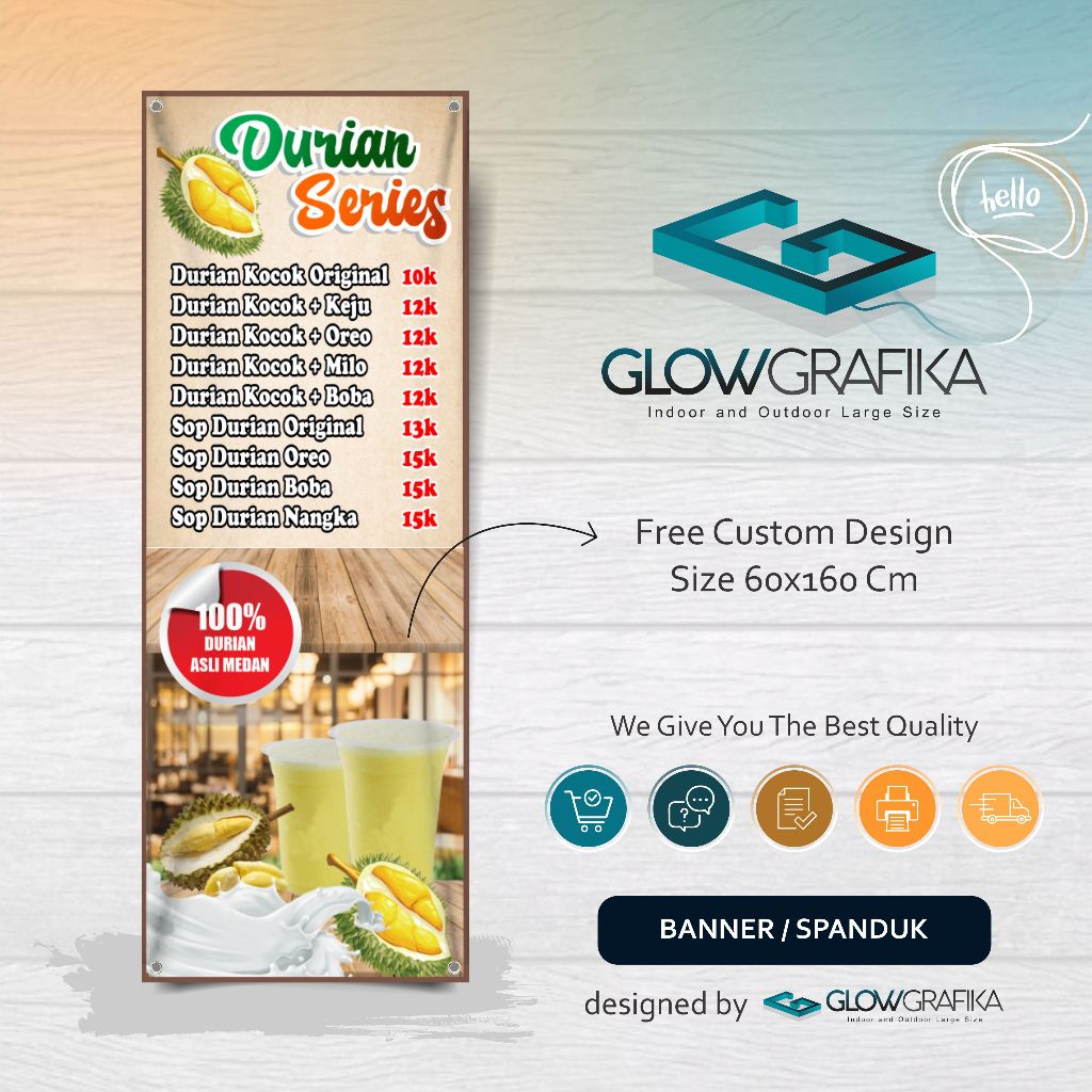 Print Durian Series Banners | Shopee Malaysia
