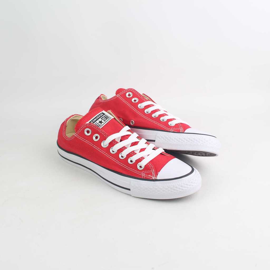 Converse Chuck Taylor All Star Classic Red Low | Shopee Malaysia