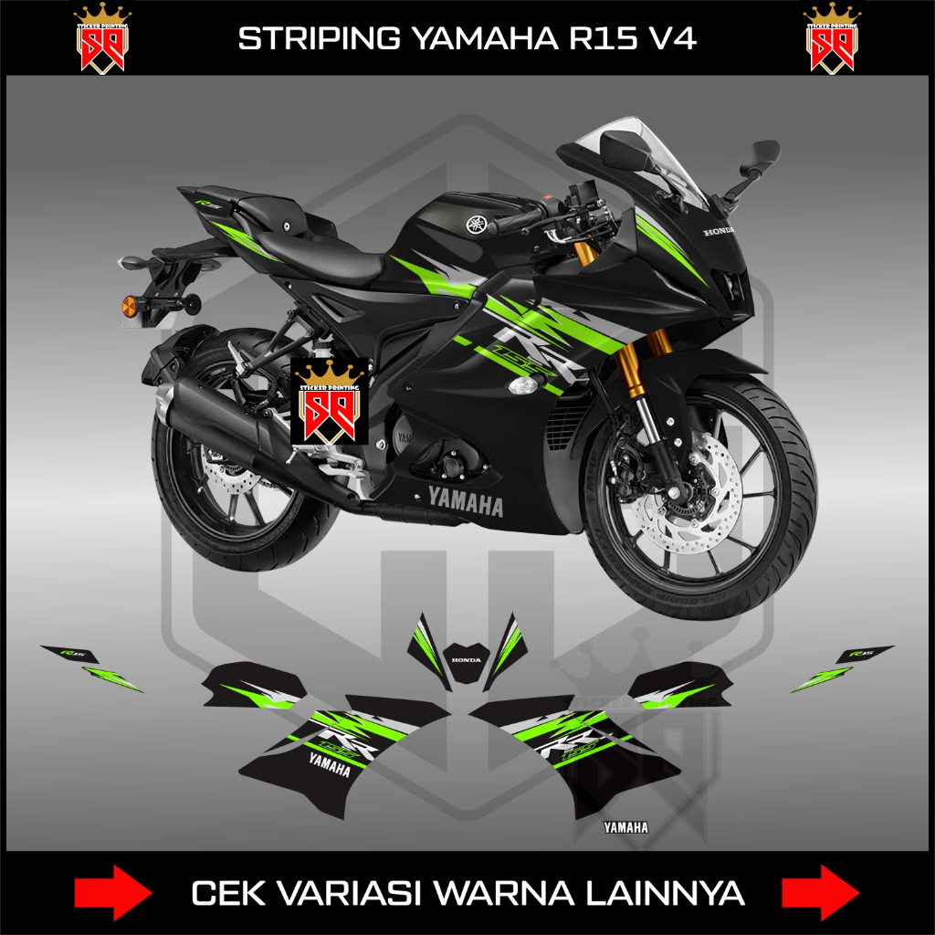 Striping R15 V4 YZFV4/DECAL STICKER YAMAHA R15V4 YZF V4 | Shopee Malaysia