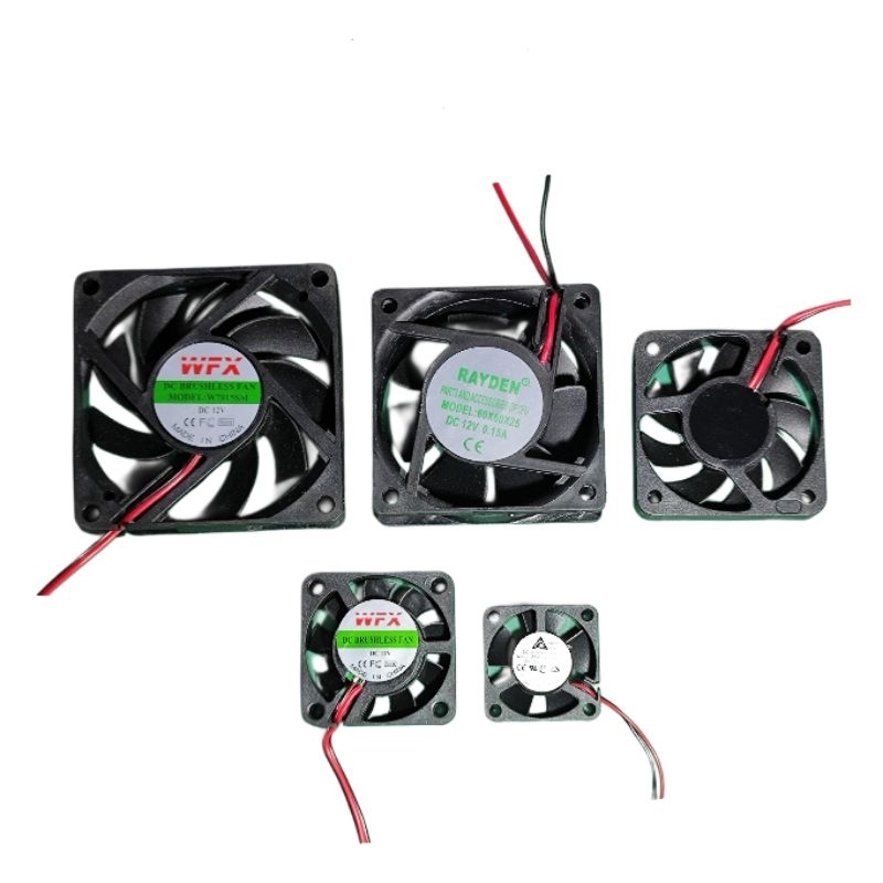 Cooling fan DC 12V DC fan Internal Cooling fan 12 volt biled fan ...