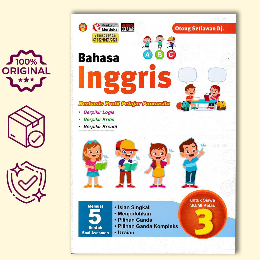 Independent Curriculum Grade 3 Elementary School English Book ...