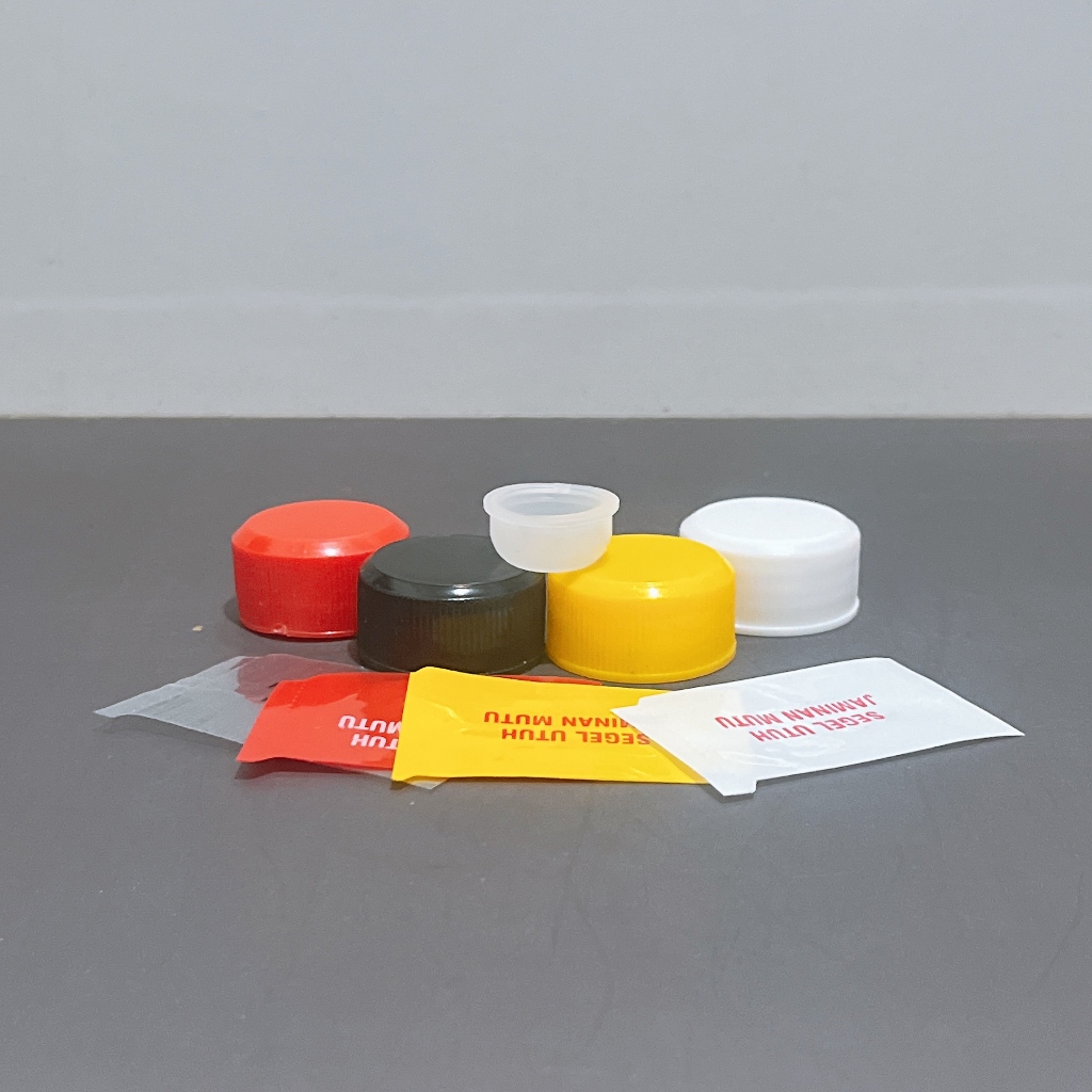 Package contains 100pcs) Complete Plastic Caps (Seal Caps, Plugs and ...