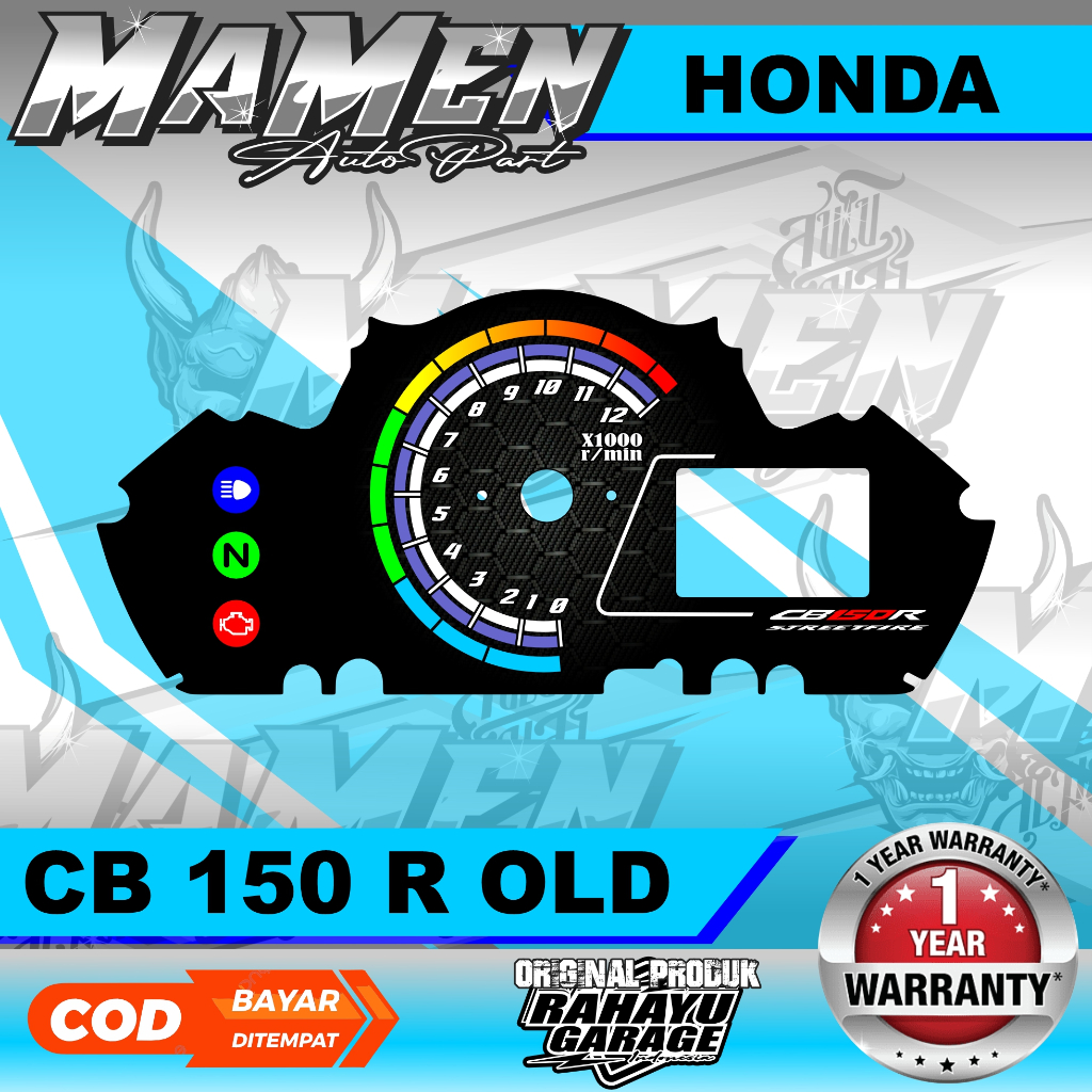 Custom SPEEDOMETER BOARD HONDA CB 150 R OLD | Shopee Malaysia