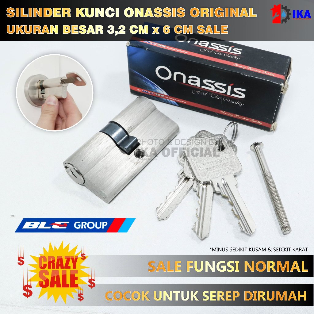 Crazy Cylinder Onassis Onassis 60MM COMP/Onassis Lock/60MM Lock ...