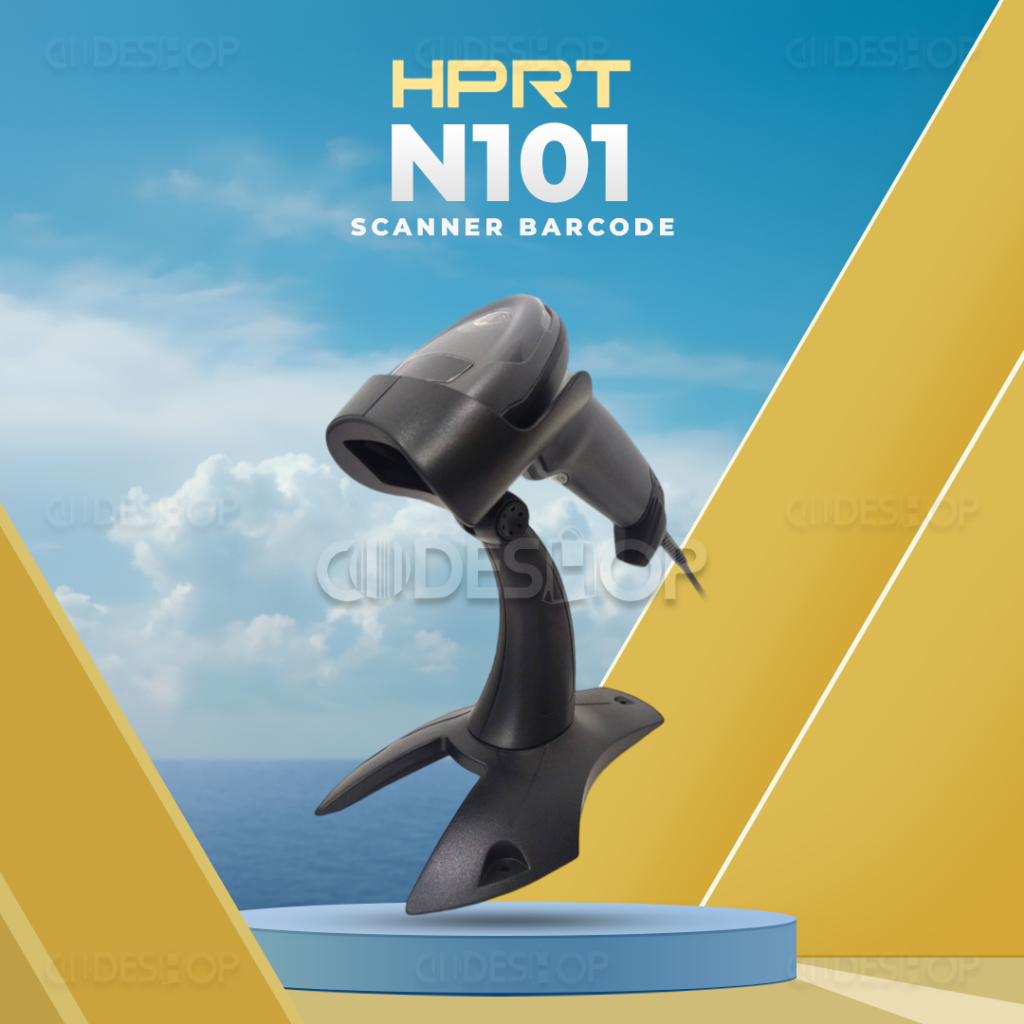 Scanner HPRT N101 Scan 1D & 2D Barcode QR Code Handheld Imager USB ...