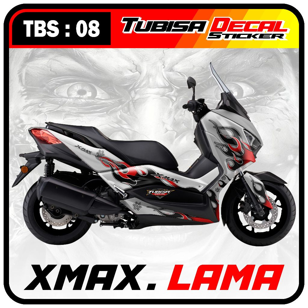 Decal Sticker Sticker Full Body XMAX Old Premium Racing Quality. Tbs.08 ...