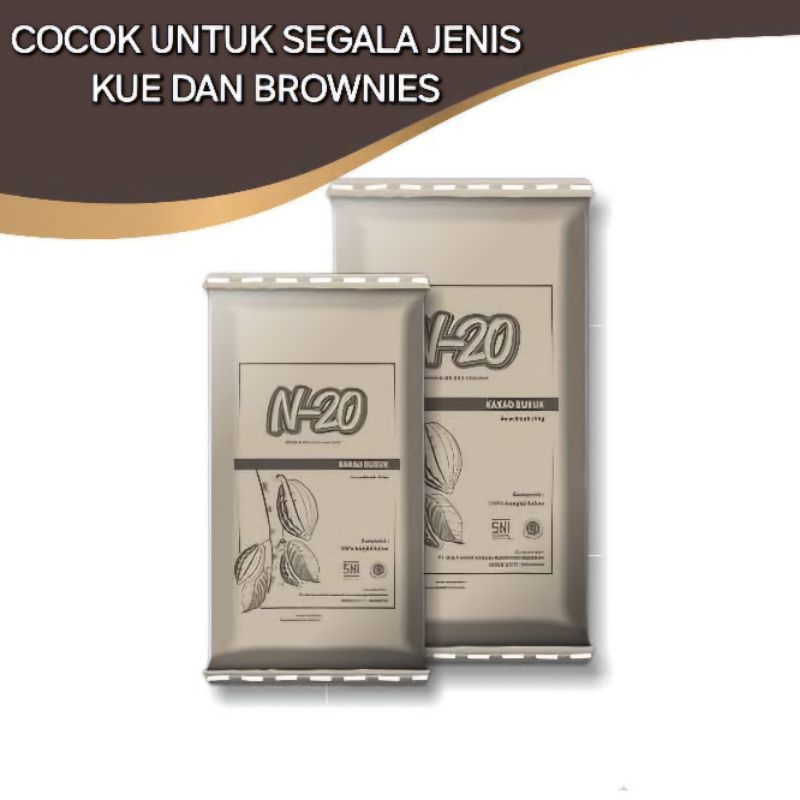 Chocolate powder cocoa powder cocoa powder n20 parrot repack 1kg ...