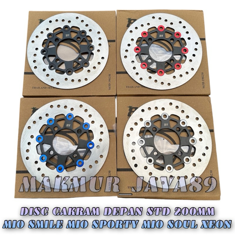 Front DISC DISC 8.1 200MM MIO SMILE MIO SPORTY MIO SOUL XEON Bolt Hole ...
