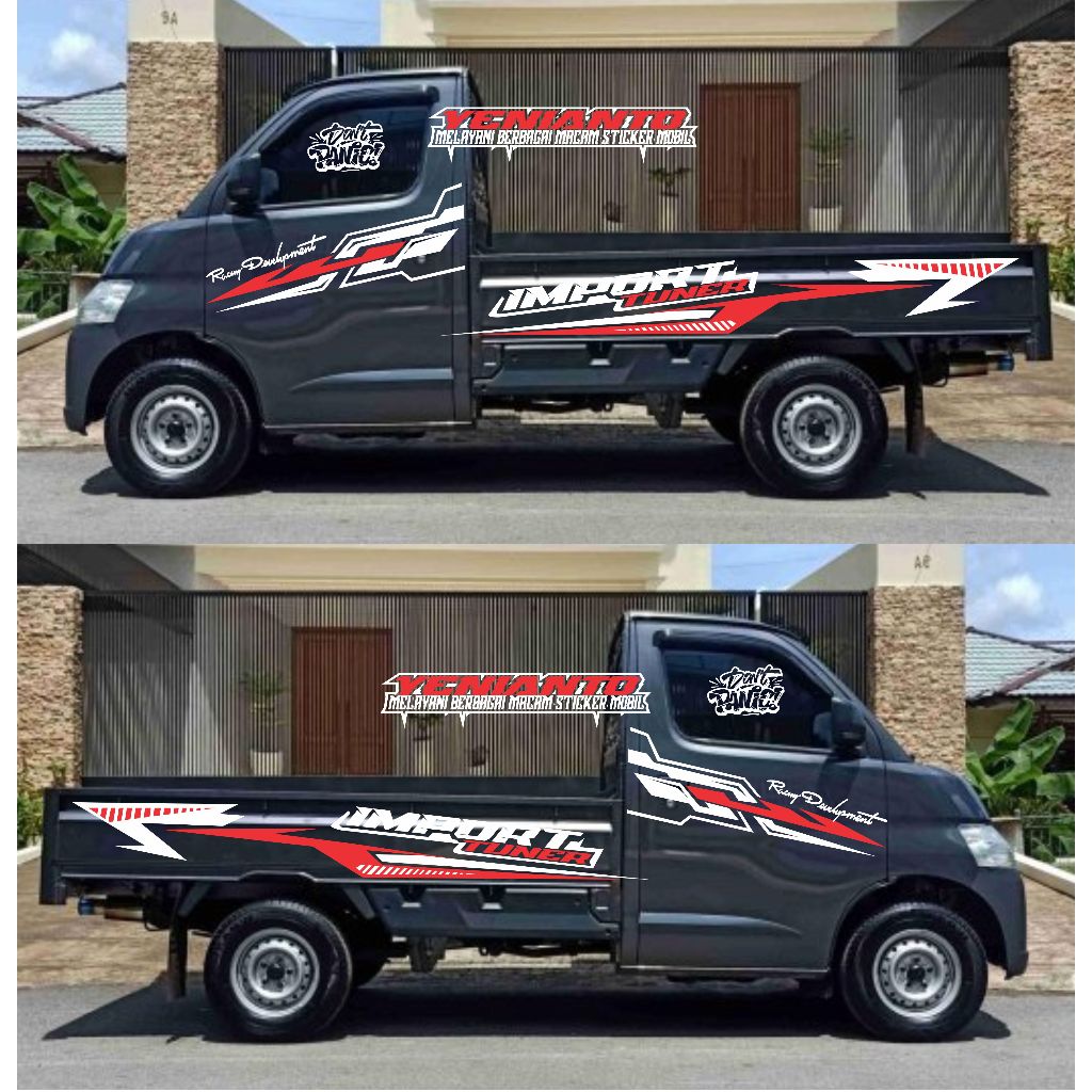 Striping STICKER GRANMAX PICK UP STICKER DAIHATSU PICKUP GRANDMAX CAR ...