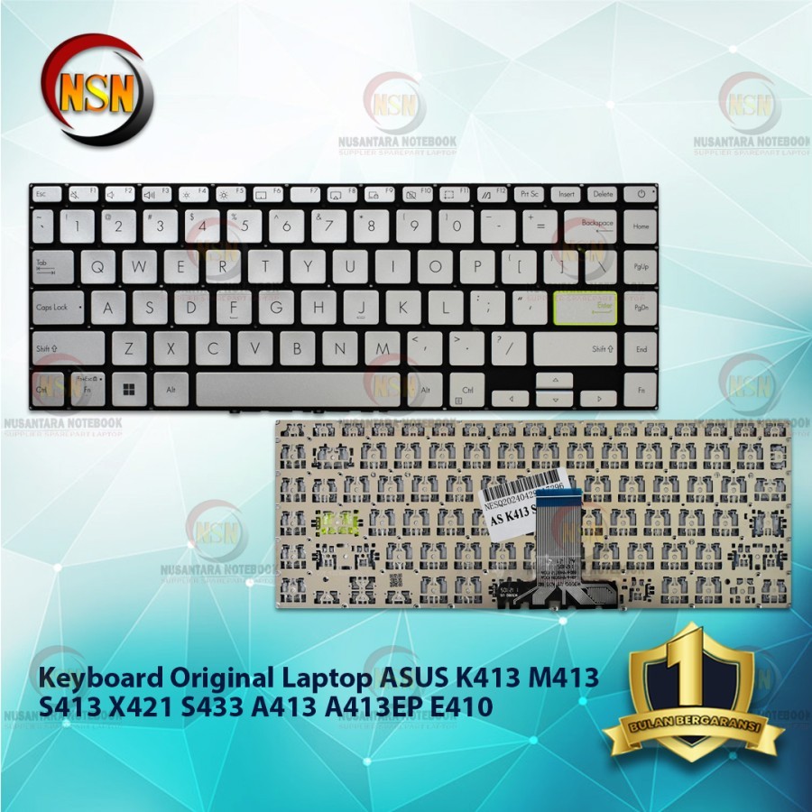 Original Laptop Keyboard As Vivobook For Asus K413 M413 S413 X421 ...