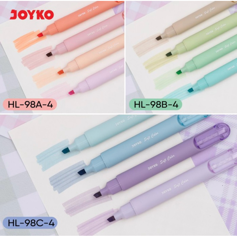 Hl-98 Writing Dye / HL-98 HIGHLIGHTER (1 Set Contains 4 Colors ...