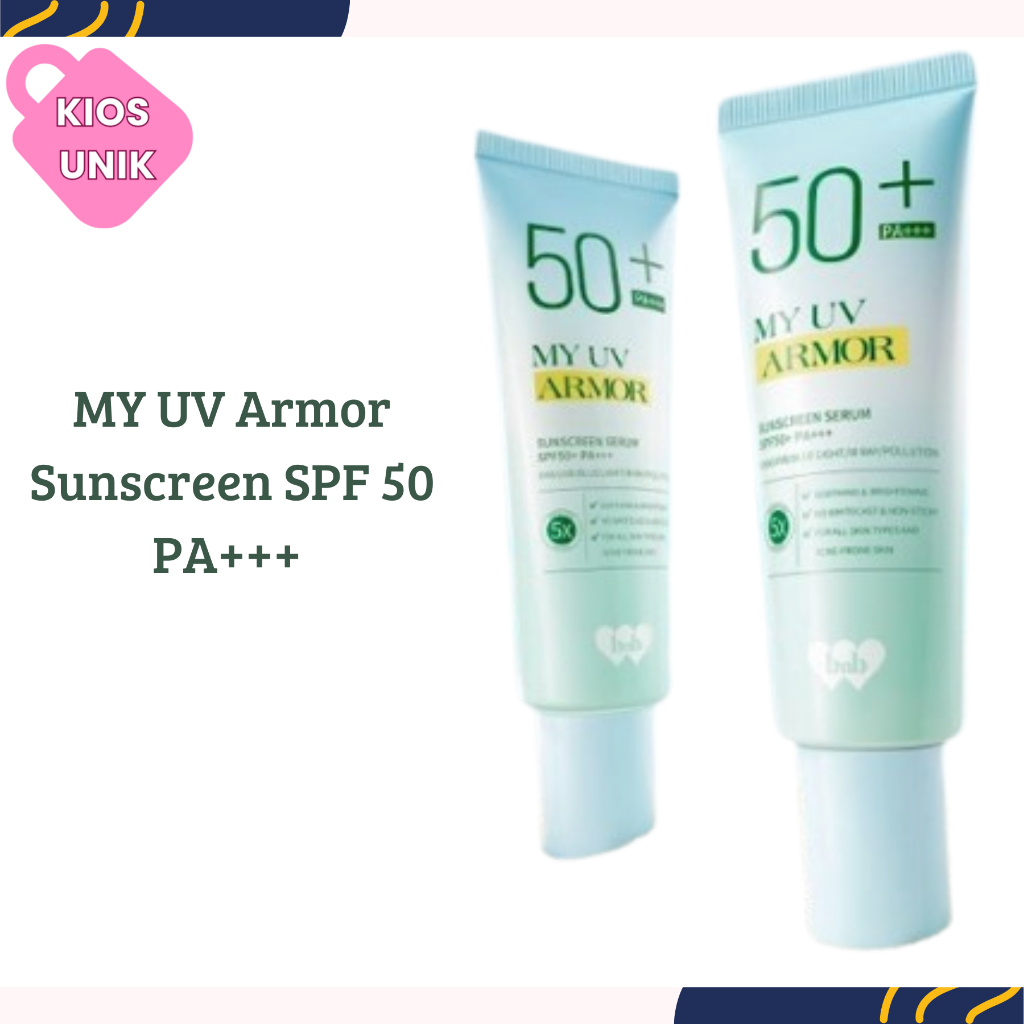Bnb Barenbliss My UV Armor Sunscreen Serum SPF 50+ PA+++ 30ml/Acne Prone Skin | Shopee Malaysia
