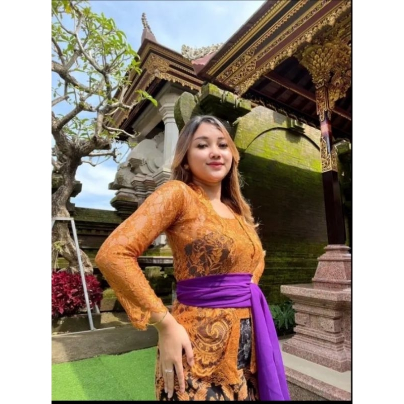 Modern Balinese Kebaya / Modern New Kutu Kebaya / Balinese Traditional ...