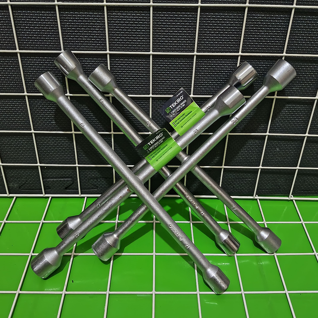 Tekiro Cross Wheel Wrench 4 Ways Cross Wrench 17 X 19 X 21 X 23mm Ready ...
