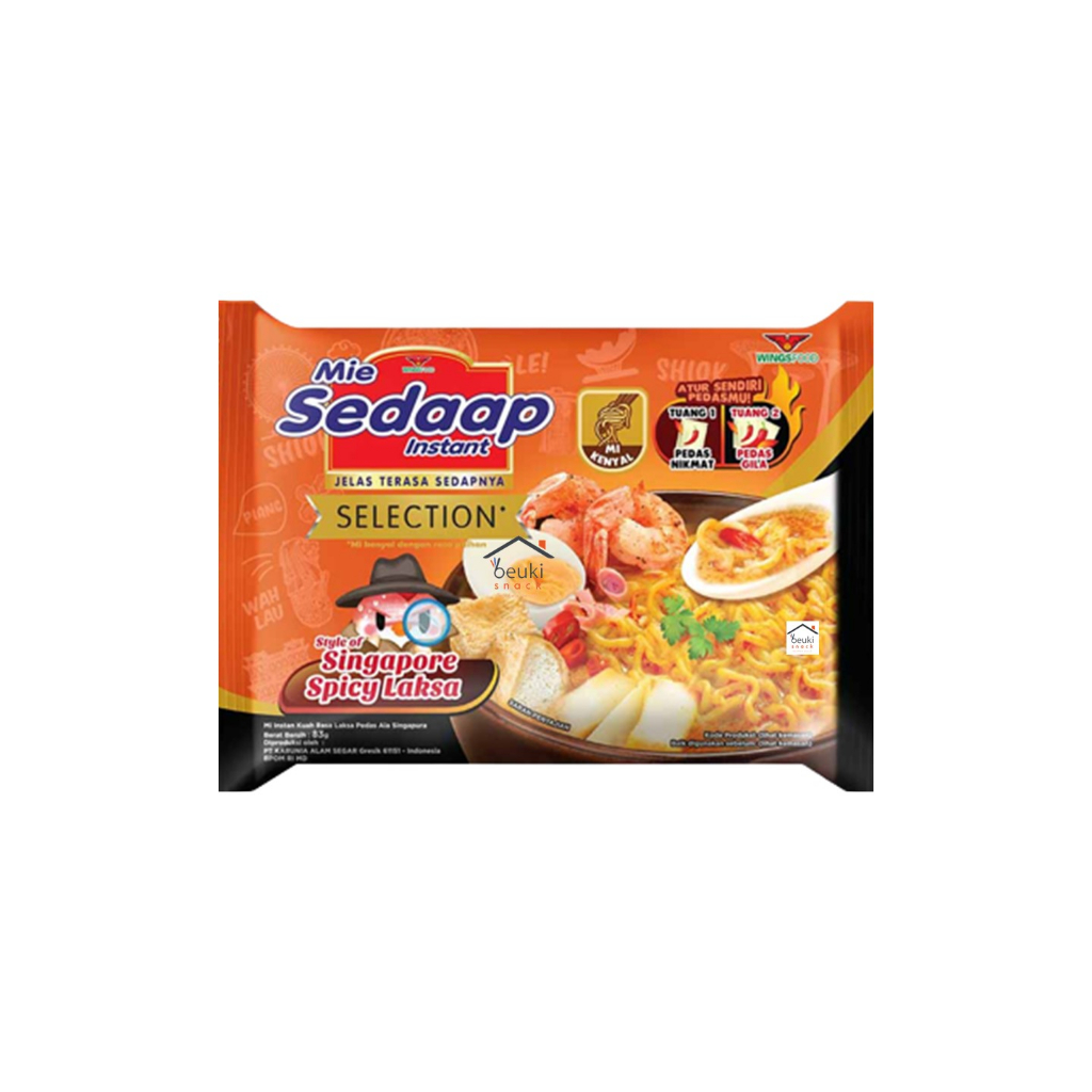 Mie Sedaap Selection Taste of Laksa Singapore | Shopee Malaysia