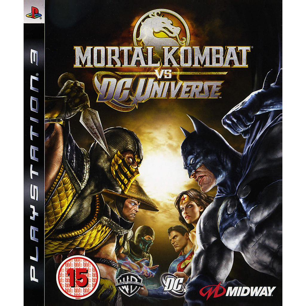 PS3 PKG GAME CASSETTE MORTAL COMBAT VS DC UNIVERSE | Shopee Malaysia