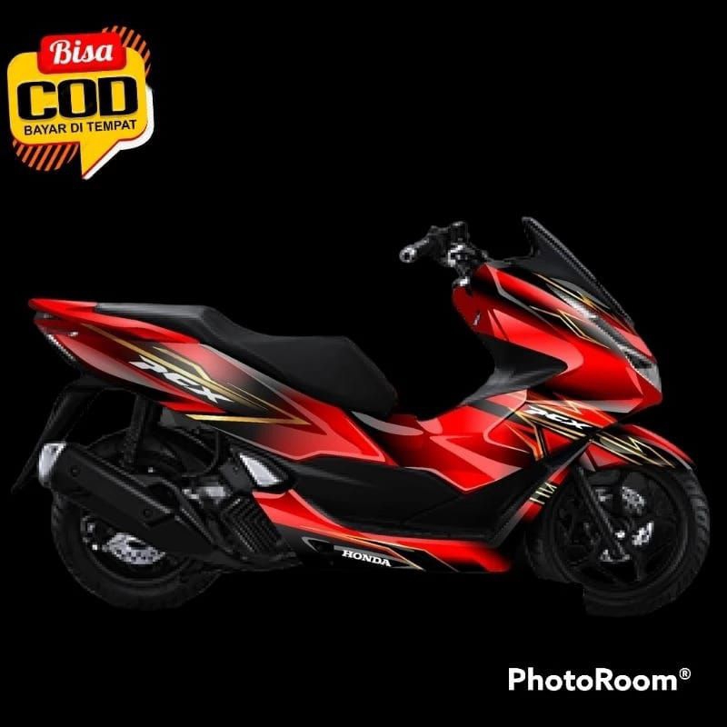 Honda pcx 150/160 full body striping motorbike decal variation stickers ...
