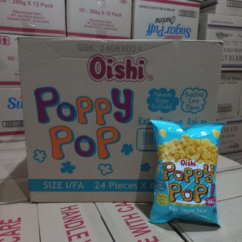 Oishi popy pop 60 Grams 1 Box Contains 24 pcs | Shopee Malaysia