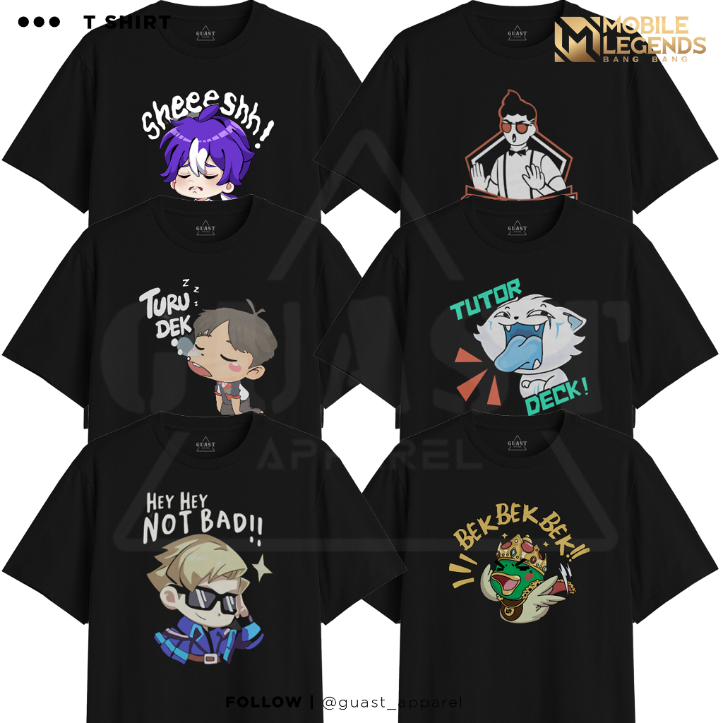 Tas EMOTE MOBILE LEGENDS CHOICE OF SHESSH, TURU DEK, TUTOR DEK, HEY NOT ...