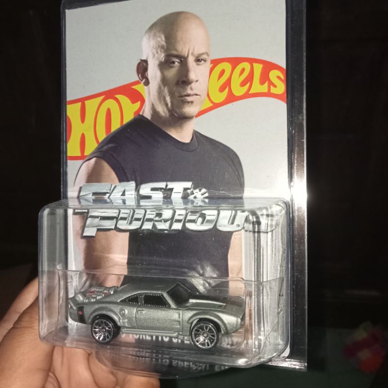 Custom Card Fast Furious Dominic Toretto Ice Charger Free Protector Hw ...
