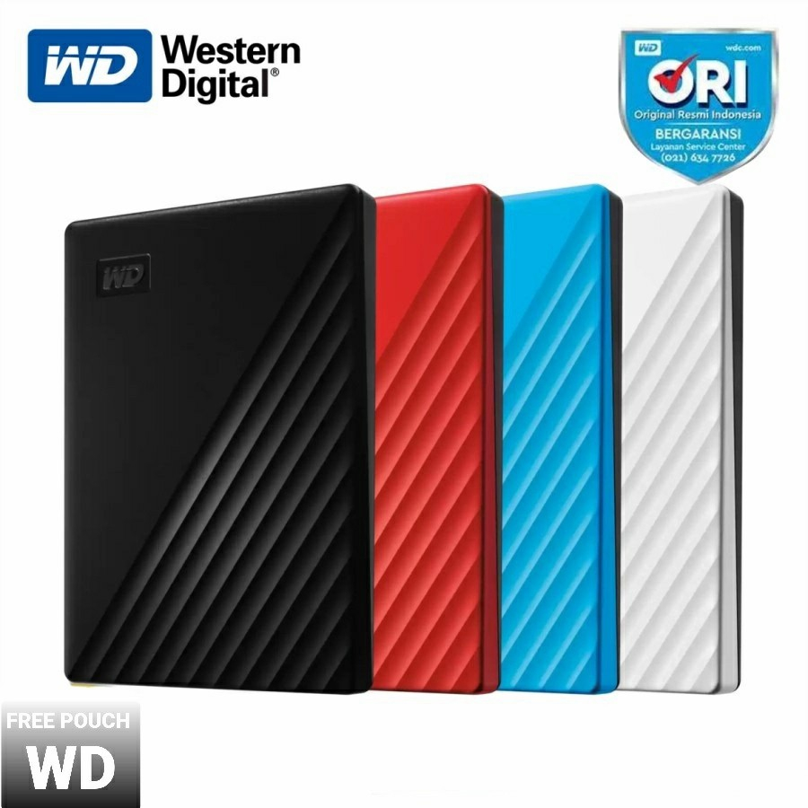 Wd My Passport 1TB 2.5inch External Hard Drive | Shopee Malaysia