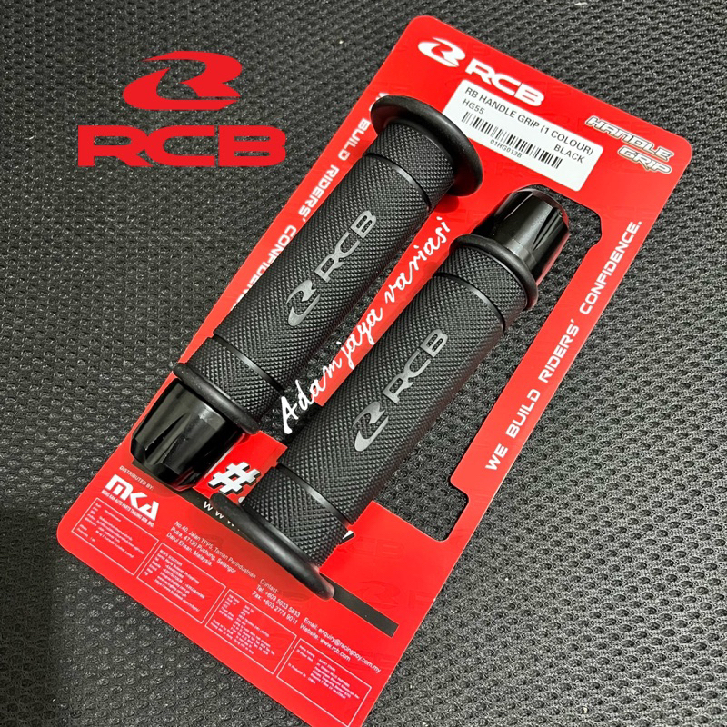 RCB ORIGINAL HANDGRIP HG55 + CNC HANDLEBAR STRAIGHT UNIVERSAL/ | Shopee ...