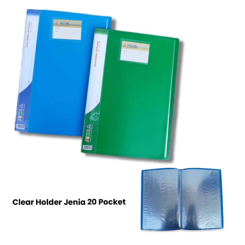 Document Map Holder Display Book Clear Holder 20 Sheets Folio | Shopee ...
