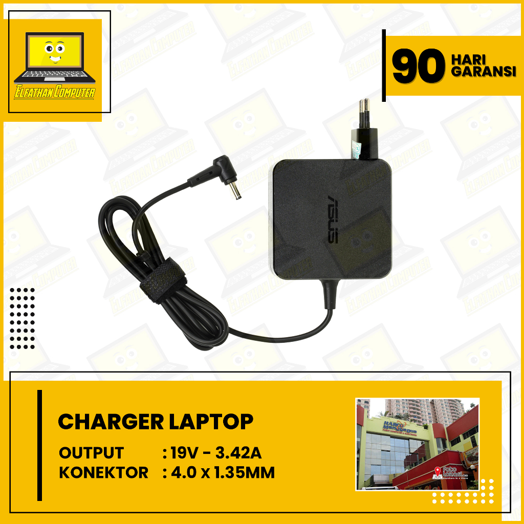 Asus X540 K401 K401L K401LB K401LB 60Watt Laptop Charger (4.0*1.35mm ...
