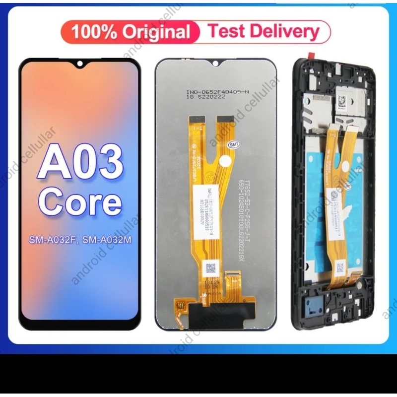 Lcd TOUCHSCREEN SAMSUNG GALAXY A03 CORE A032 A032F COMPLETE ORIGINAL 1 SET | Shopee Malaysia