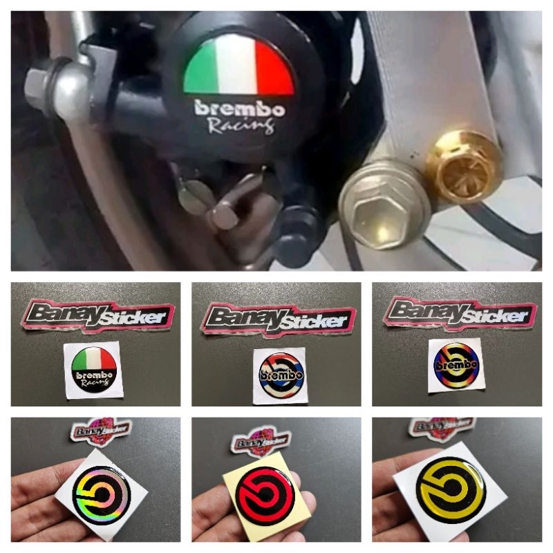 STICKER Embossed CALIPER Emblem STICKER | Shopee Malaysia