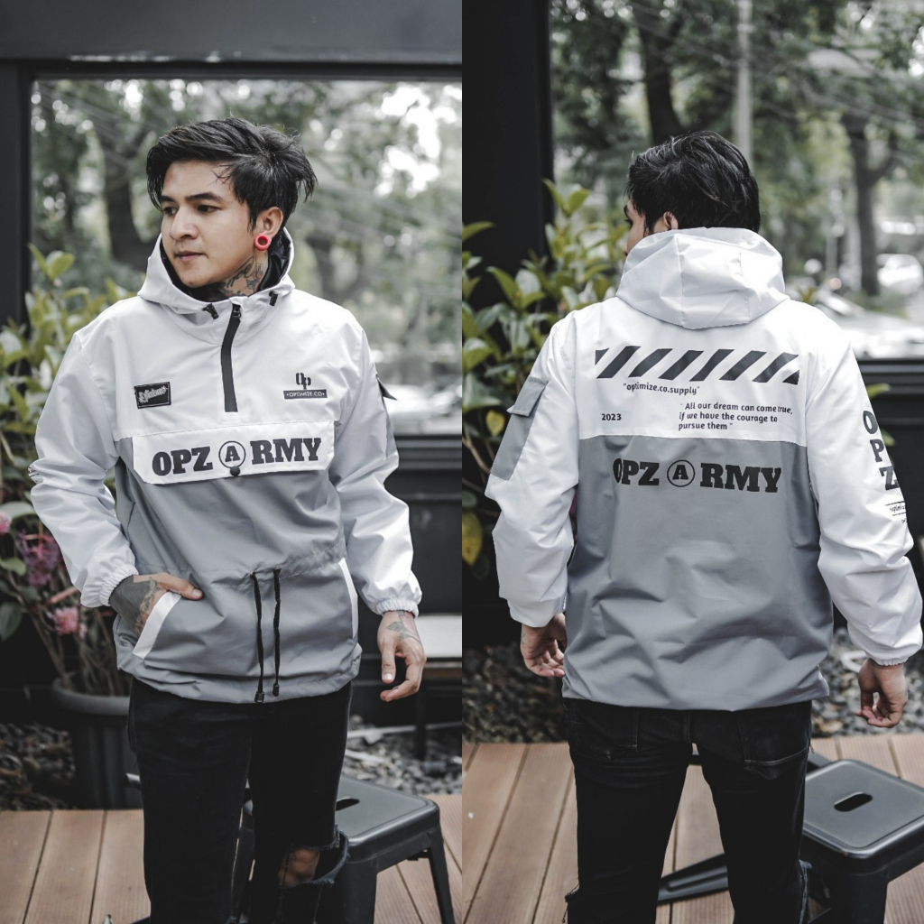 Men's Cagoule Jacket, Original Optimize Motif Cagoule Jacket (CASH ON ...